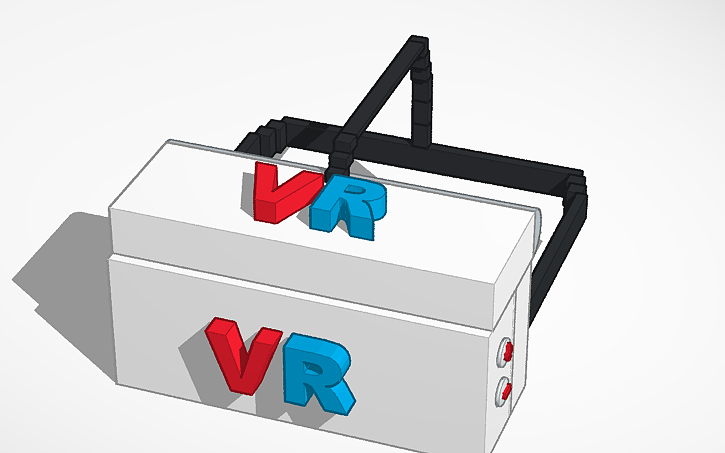 3D design VR Headset - Tinkercad