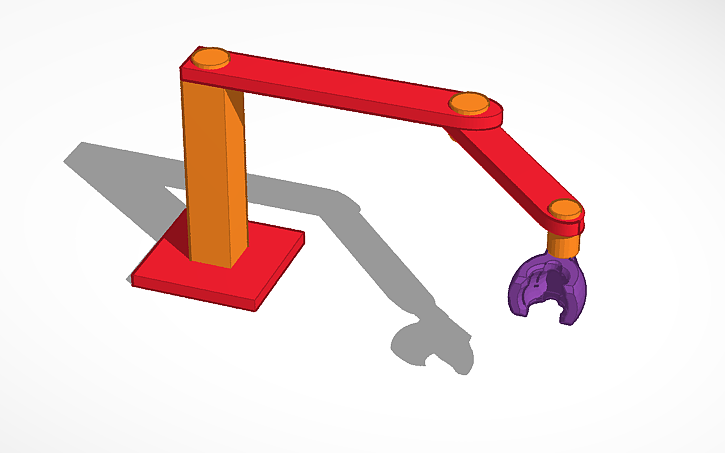 3D design Robot arm - Tinkercad