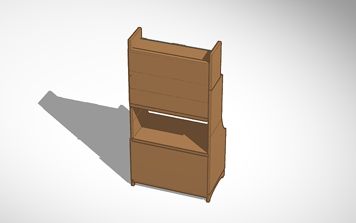 3D design cabinet - Tinkercad