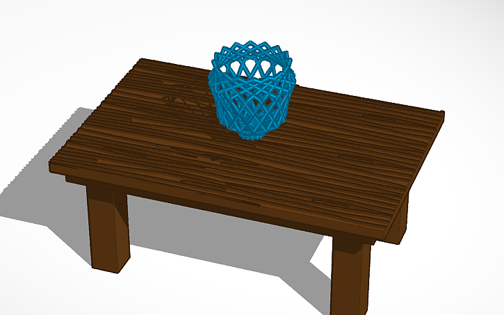 3D design Copy of Table Table - Tinkercad