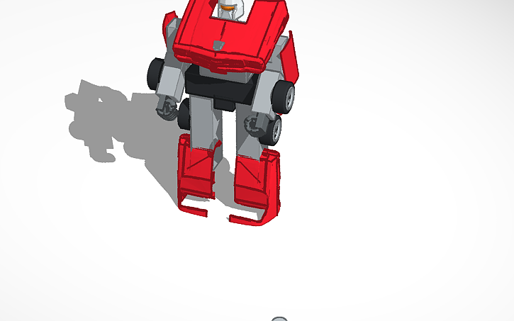 3D design Monaro Transformer - Tinkercad