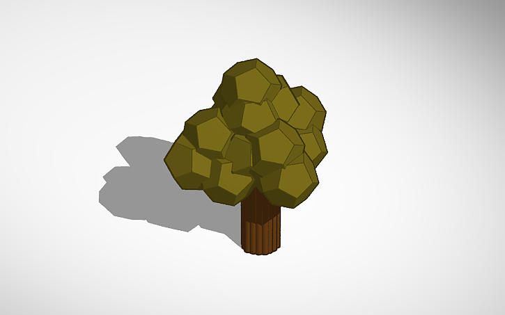 3D design Tree - Tinkercad