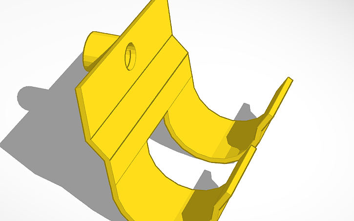 3D design Rod Holder Replacement - Tinkercad