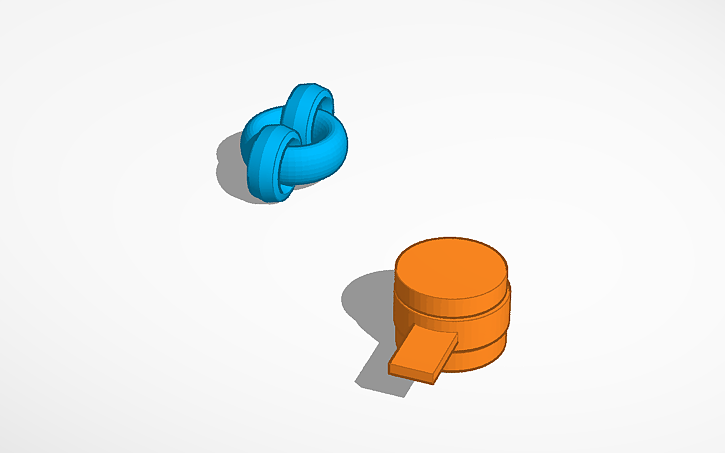 3D design bunch of fidgets - Tinkercad