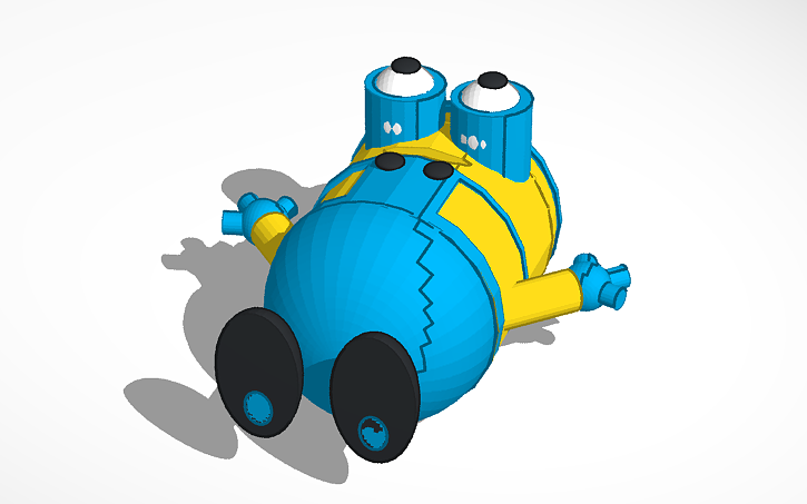 3D design Minion Design - Connor James - Tinkercad