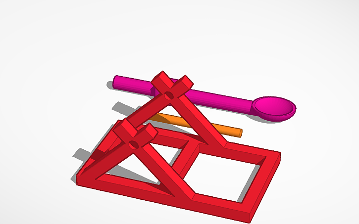 3D design Catapult 3d design - Tinkercad