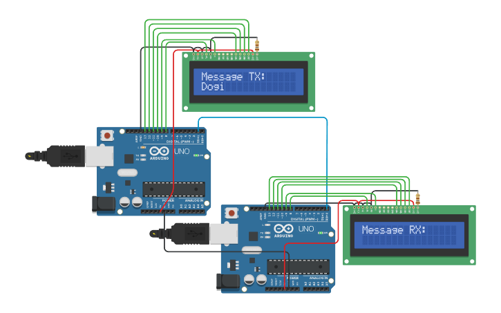 Circuit design Playing with UART - Sending message secured with Caesar ...