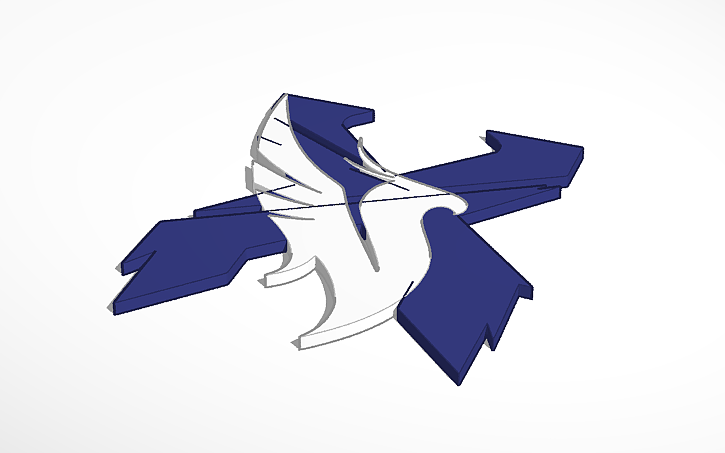 3D design Copy of ILLENIUM LOGO - Tinkercad