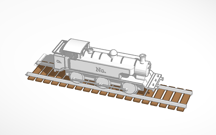 3D design OLD Class E2 Mk2 Template - Tinkercad