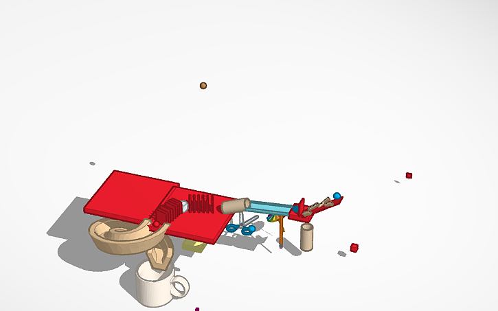3D design Copy of Rube Goldberg Challenge - Tinkercad