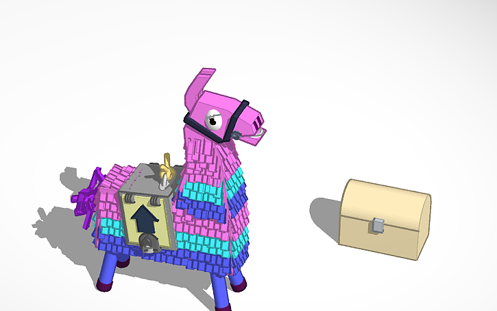3D design skins fortnite - Tinkercad