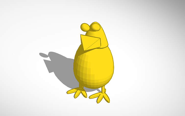 3D design brid - Tinkercad