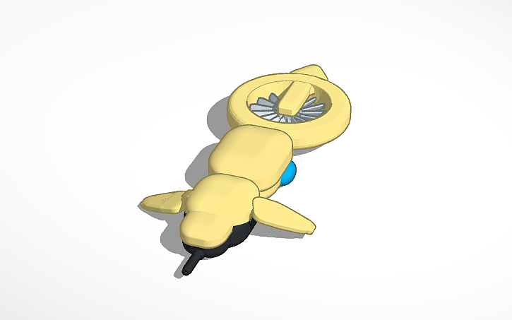 3D design Combine Gunship - Tinkercad