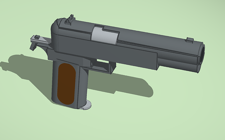 3D design BCW M1911 Reproduction - Tinkercad