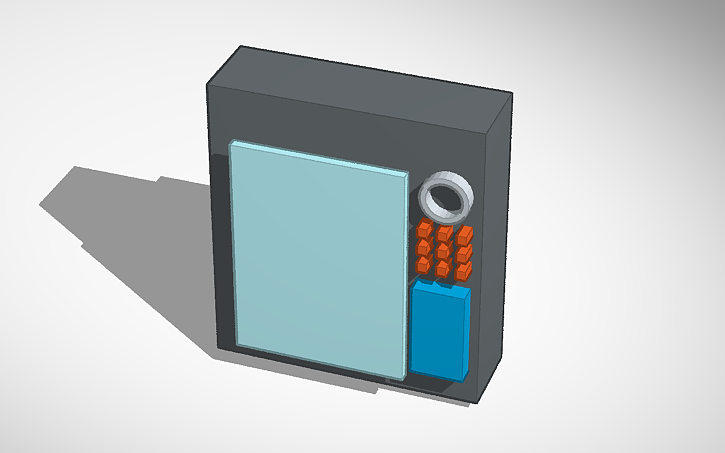 3D design vendo machine 3d model - Tinkercad