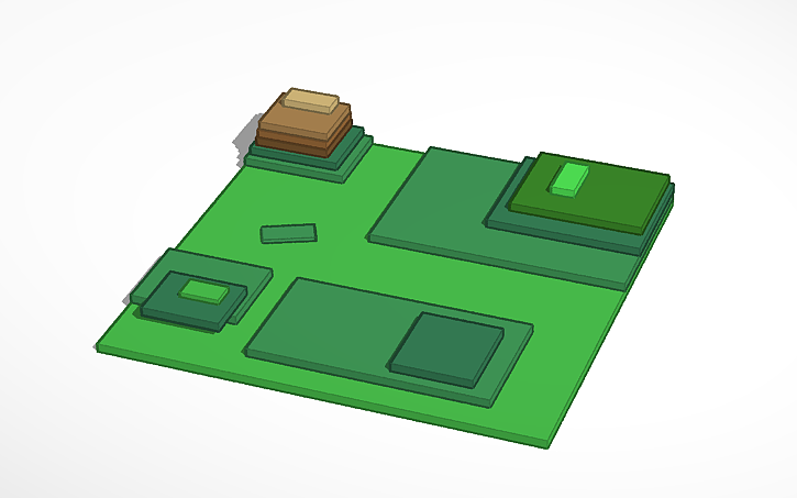 3D design ground - Tinkercad