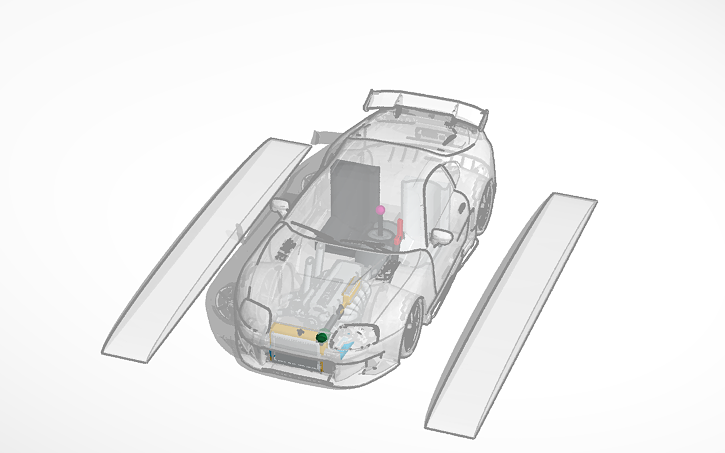 3D design nissian SUPRAmrk 2 | gtr rb26 swap complete - Tinkercad