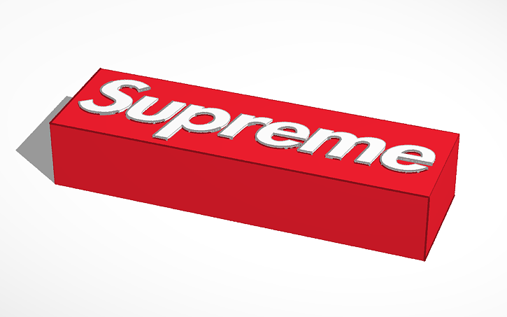 3D design Supreme Brick - Tinkercad
