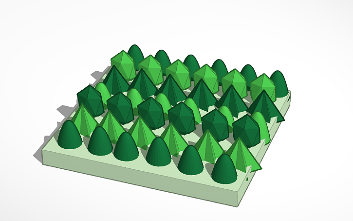 3D design PATTERN - Tinkercad