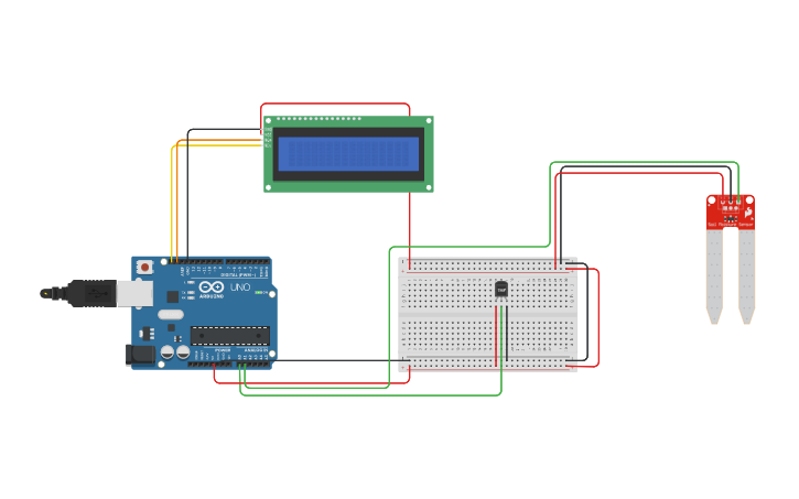 Circuit Design Humidity And Temp Display Tinkercad