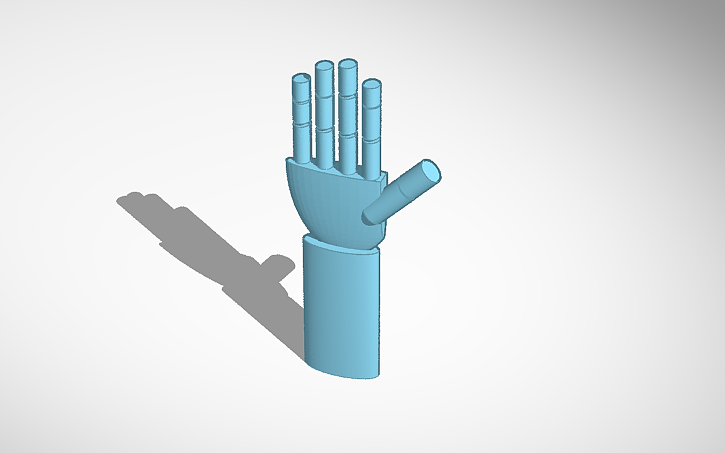 3D design Interactive Hand Sim Lab - Tinkercad