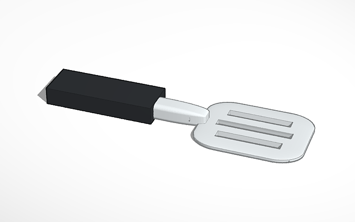 3D design spongebob Spatula - Tinkercad