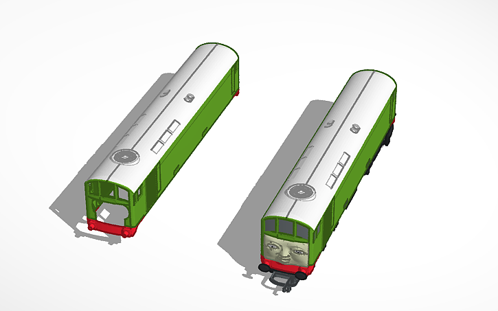 3D design Boco (metropolitan vickers class 28 CO-BO) OO Motorised ...
