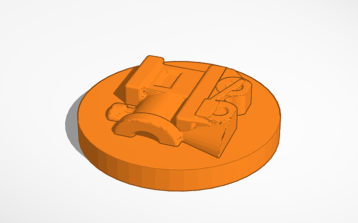 3D design Mexican Train Dominos - Train Token - Tinkercad