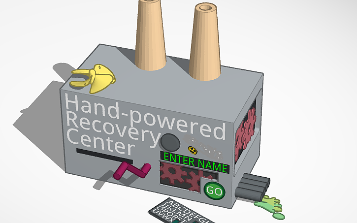 3D design BFDI H-PRC (New and improved) - Tinkercad