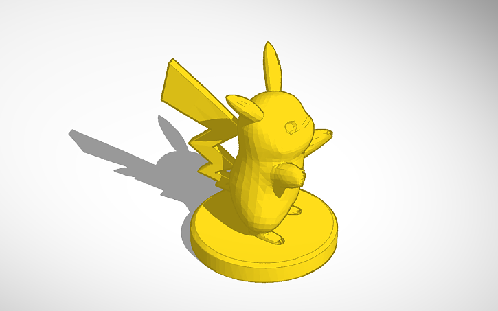 3D design pokemon - Tinkercad