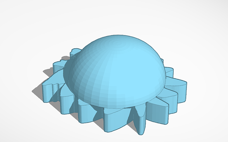 3D design super fast shall spinner battlebot - Tinkercad