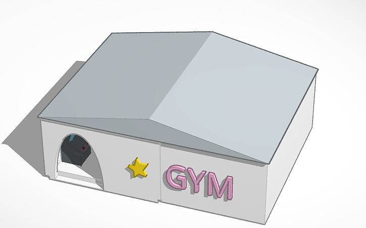3D design Gym Floor Plan - Husna Zamani - Tinkercad