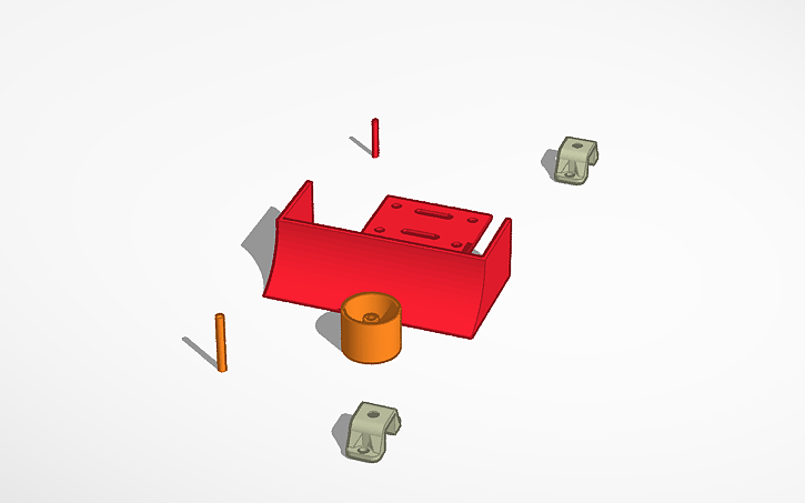 3D design mini sumo v11 - Tinkercad
