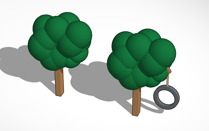 3D design Trees - Tinkercad