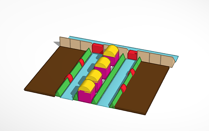 3D design irrigation - Tinkercad
