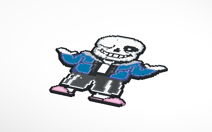 3D design Sans - Tinkercad
