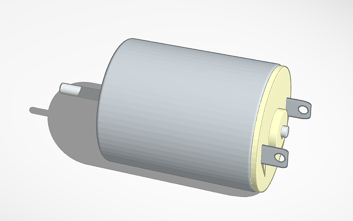 3D design 280 DC motor - Tinkercad
