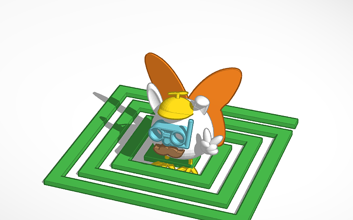 3D design Doll - Tinkercad