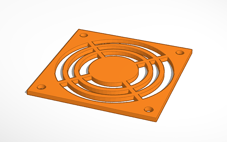 3D design FanInt - Tinkercad
