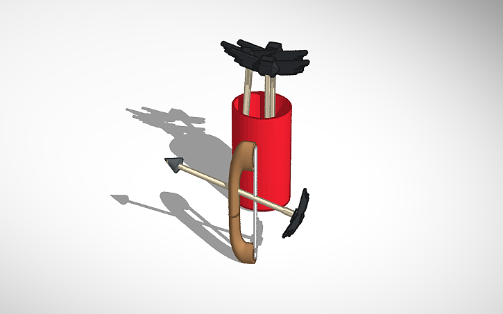 3D design Bow and Arrows - Tinkercad