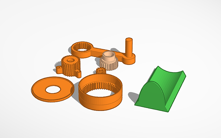 3D design Stacking Planetary Gears - Tinkercad