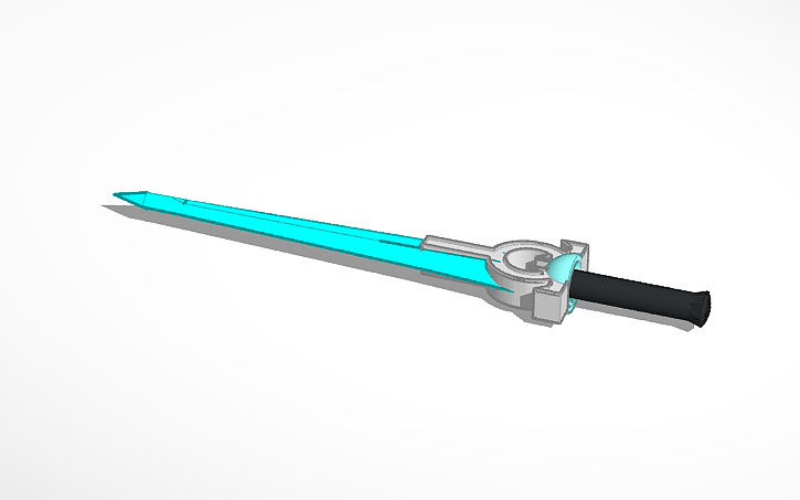 3D design Odric Sword Mtg - Tinkercad