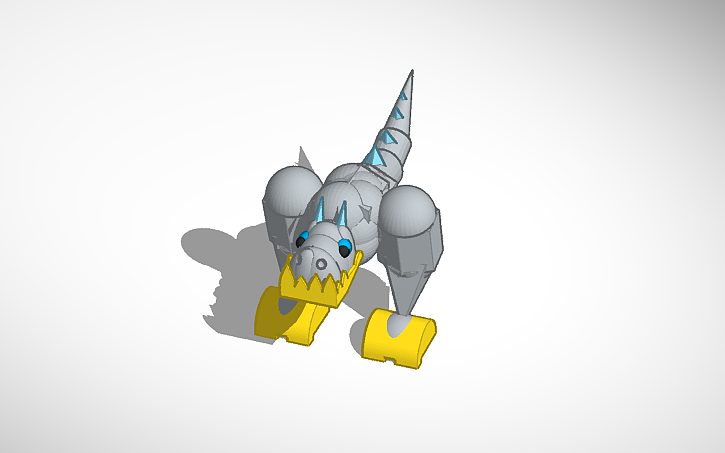 3D design My singing monsters T-rox - Tinkercad