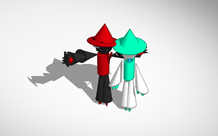 3D design True Exp and Origin Bandu taking a picture :-) - Tinkercad