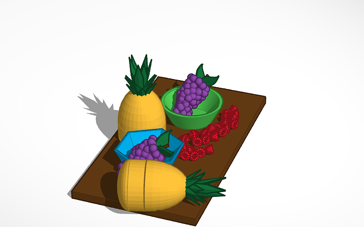 3D design SWA Fruit Still Life - Tinkercad