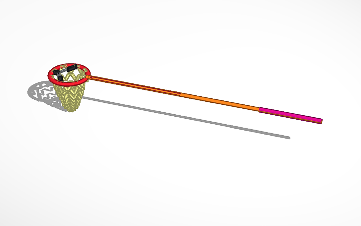3D design fruit picker - Tinkercad