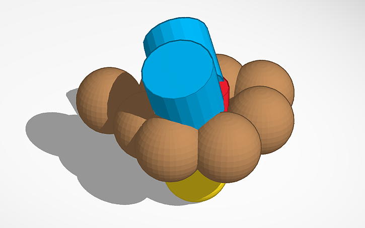 3D design Guy who got crushed into the ground - Tinkercad