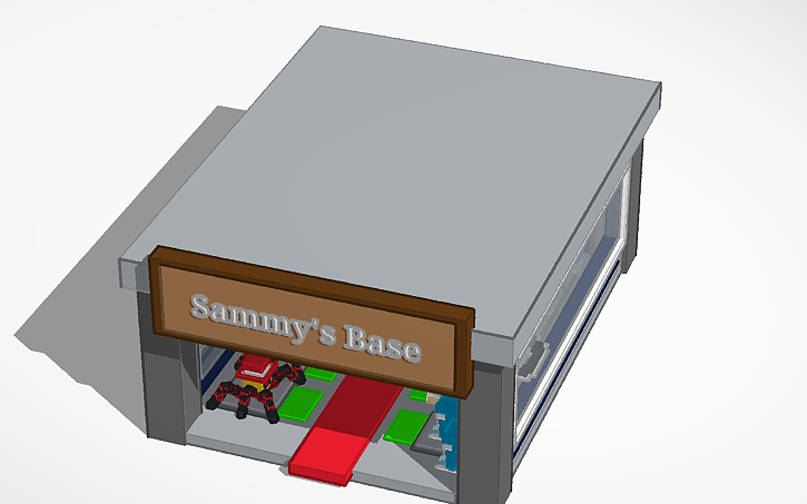 3D design Sammy's Base Steal a Brainrot - Tinkercad