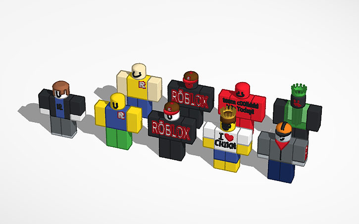 3D design Roblox Rigs !!! - Tinkercad