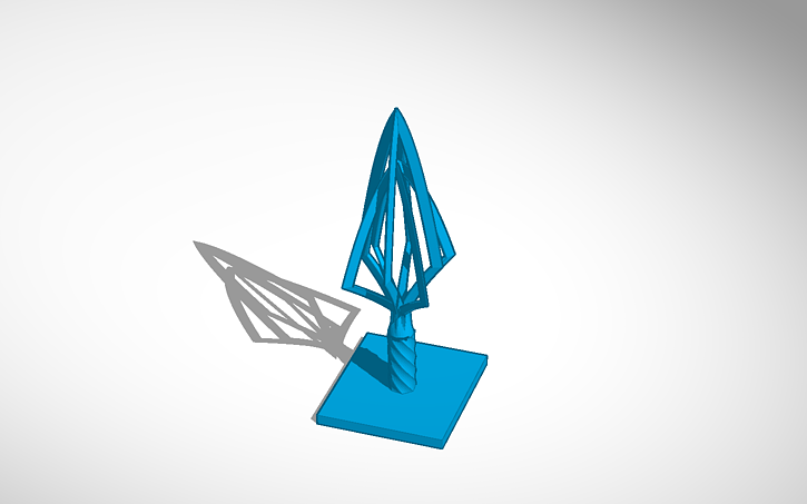 3D design Arrow - Tinkercad